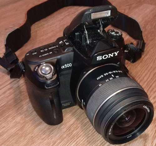 Зеркальный фотоаппарат Sony Alpha dslr-A500