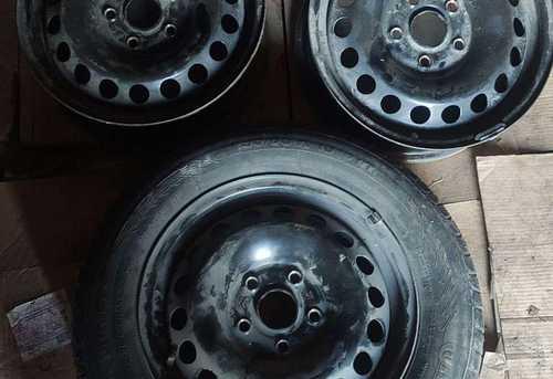 Диск колесный штампованный R15 VW Golf. Jetta