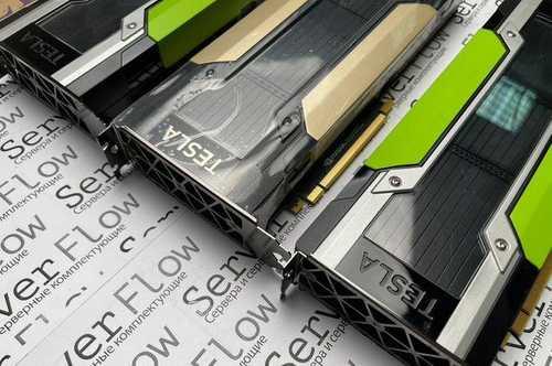 Видеокарты Nvidia Tesla V100 P100 P40 24GB HBM2