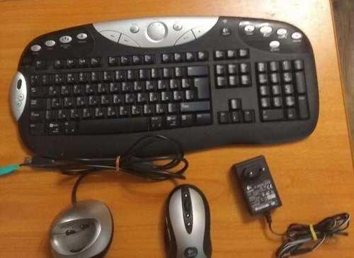 Клавиатура беспроводная и мышь коллекционные
