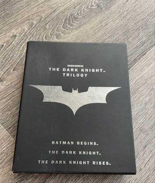 The dark knight trilogy bluray