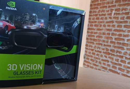 Очки nvidia 3D vision с эммитером