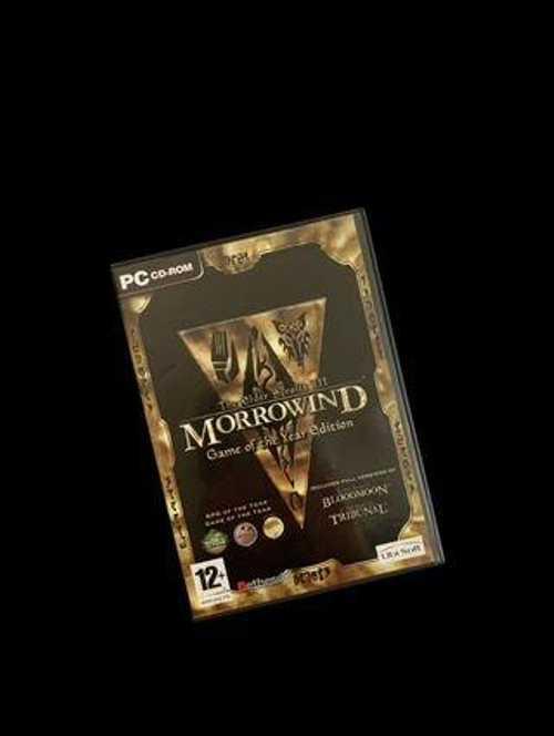 TES III: Morrowind GotY 4CD заруб лицензия DVD-box
