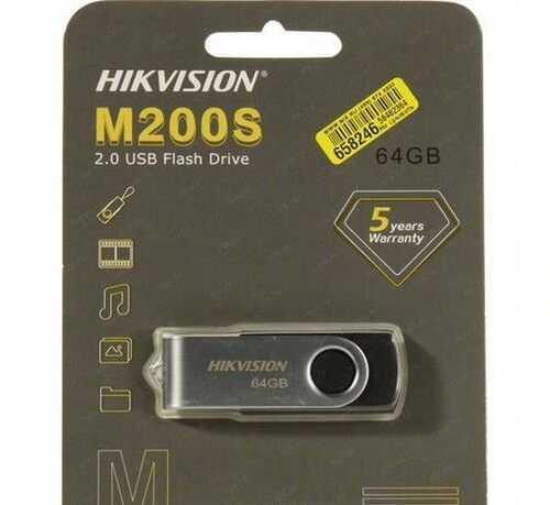 Флешка USB 64Gb (USB 2.0) Hikvision HS-USB-M200S