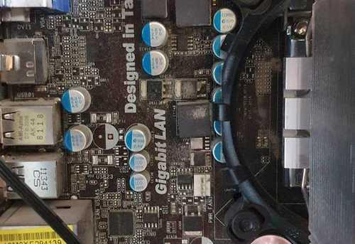 Комплект Asrock H61M/U3S3 Xeon E3-1245 v2 озу 8Г
