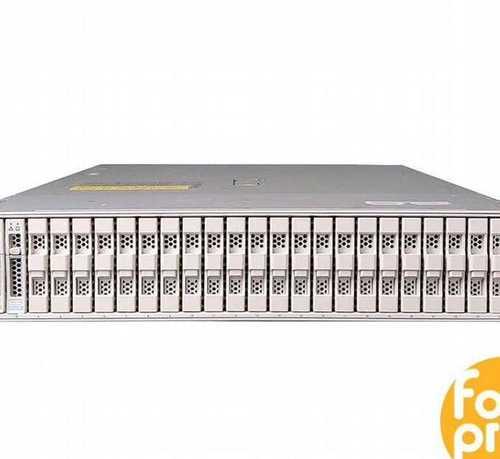 Сервер cisco UCS c240 M5 24SFF 2x4112Silv 192GB