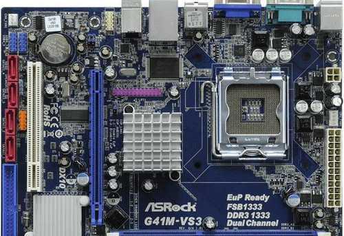 Socket LGA 775 ASRock G41M-VS3 (DDR3)