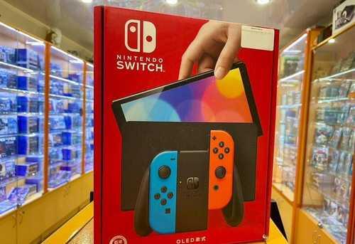 Игровая приставка Nintendo Switch oled 64гб