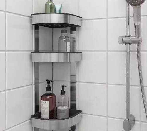 Угловая полка для ванной brogrund брогрунд IKEA