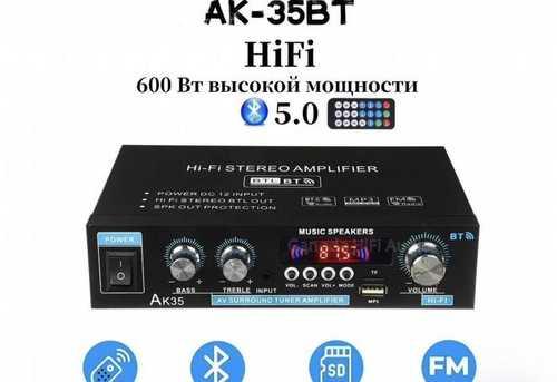 TM8 AK-35 усилитель с BTooth и FM, пульт, новый