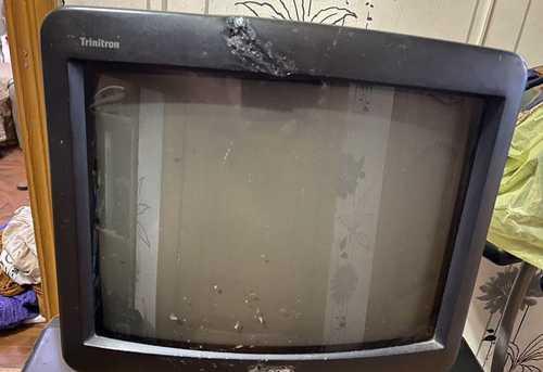 Телевизор sony trinitron 14