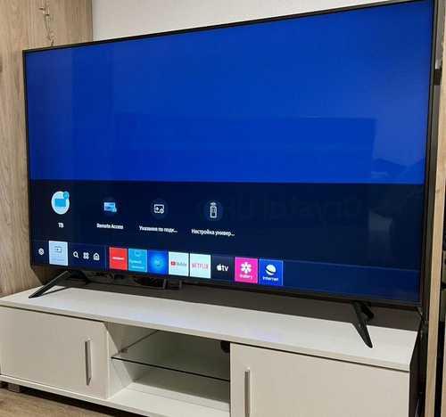 Телевизор 55" SMART TV Samsung Crystal UHD 4K HDR