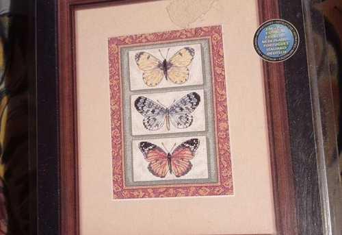 Набор Dimensions 6914 Butterfly Triplex
