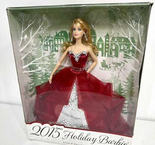 Barbie Holiday 2015 раритет коллекционная