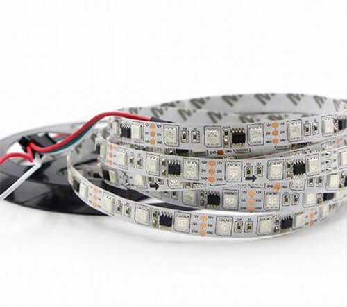 Светодиодная лента LS SMD 5050-300 RGB SPI-12V с ч