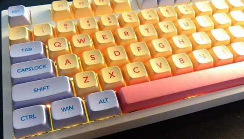 Кейкапы pbt xda "Cotton candy"