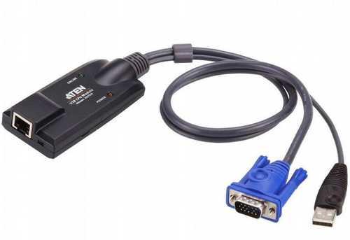 KVM кабель-адаптер USB, VGA с поддержкой композитн