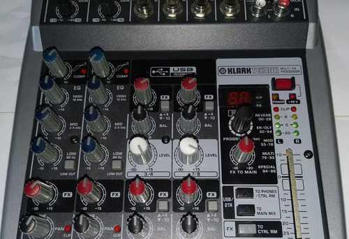 Микшерный пульт behringer xenyx 1002