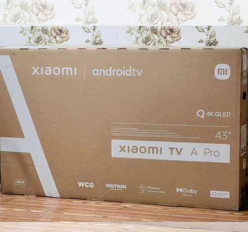 43" Телевизор Xiaomi TV A Pro 2025 (4K Qled) Новый