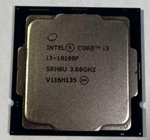 Процессор Intel Core i3-10100F, сокет: LGA1200