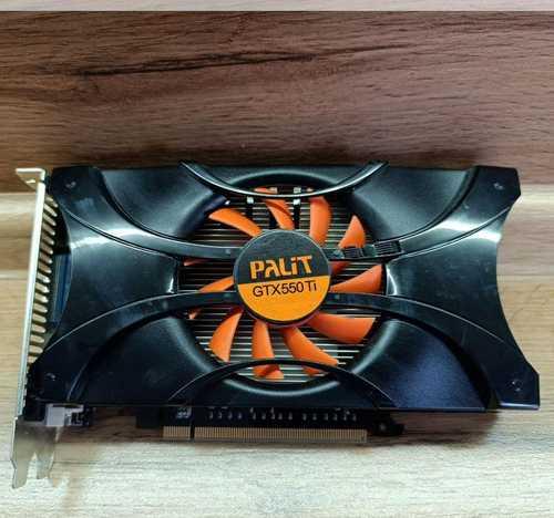 Видеокарта palit GTX 550ti 1 gb