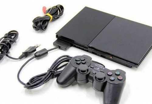 Sony PS2 модель 9000 с дисками