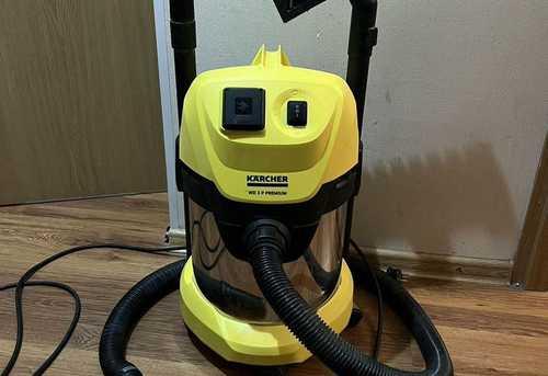 Karcher wd 3 premium строительный пылесос