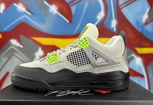 Кроссовки мужские Nike Air Jordan 4 Neon