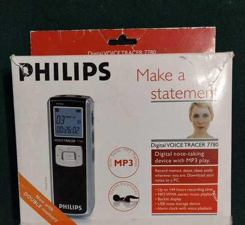Диктофон philips Digital voice tracer 7780