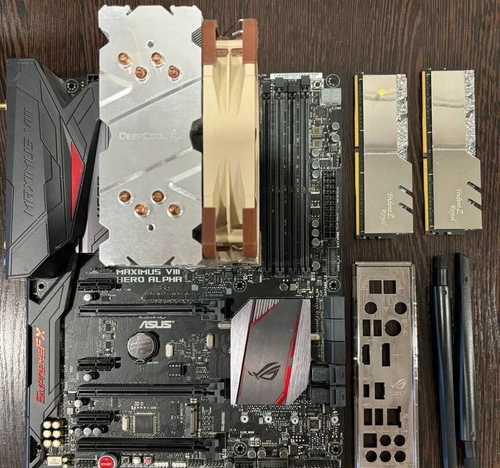 I7 7700   Z170 asus maximus   32 gb dram