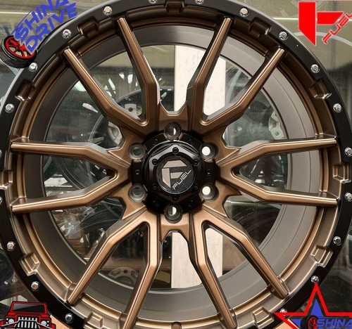 Диски Fuel Rebel R17 6x139,7 Matt Bronze Black