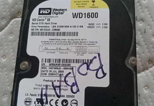 Жёсткий диск WD1600