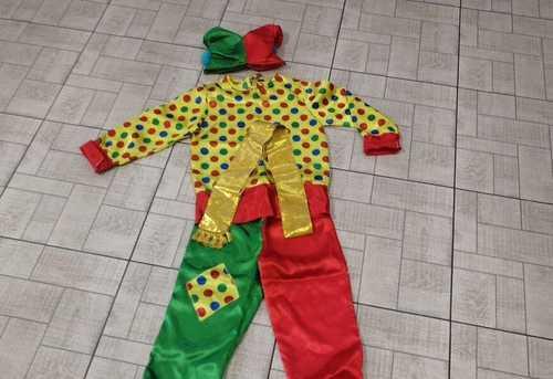 Новогодний костюм для мальчика Петрушка