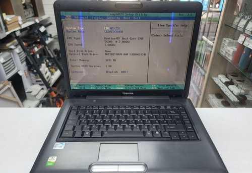 Ноутбук 15.4" Toshiba SATELLITE A300-22X, 320 ГБ, Pentium T4200, RAM 3 ГБ, ATI Mobility Radeon HD 3470 0.25 ГБ