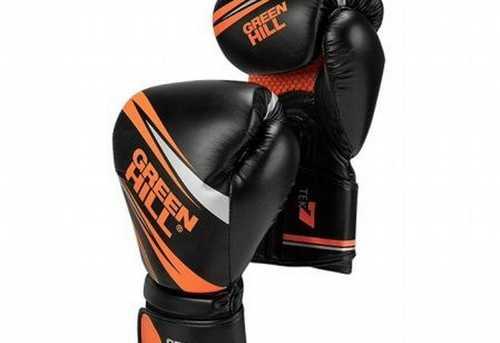 Перчатки боксерские TEK7 черно-оранжевый (14oz)