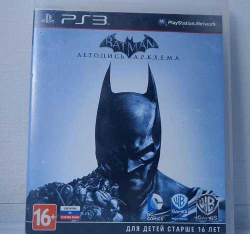 Batman летопись аркхема ps3