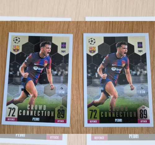 Карточка Pedri match attax
