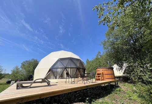 Сферический шатер, Глэмпинг диаметр 7м