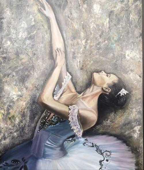 Картина маслом «Прима-балерина» 50х70