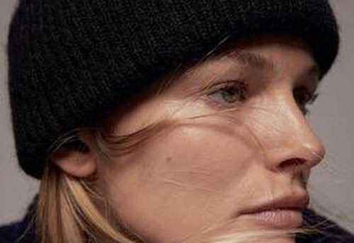 Шапка бини zara limited с добавлением шерсти