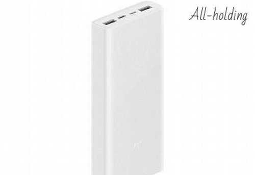 Powerbank Xiaomi 3 20000mAh 2USB/1C 3A 18W белый