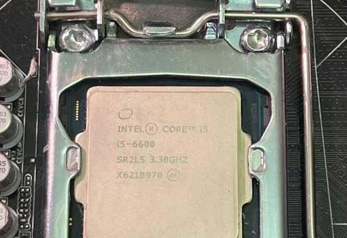 I5 6600 Комплект(мат.плата, процессор, кулер)