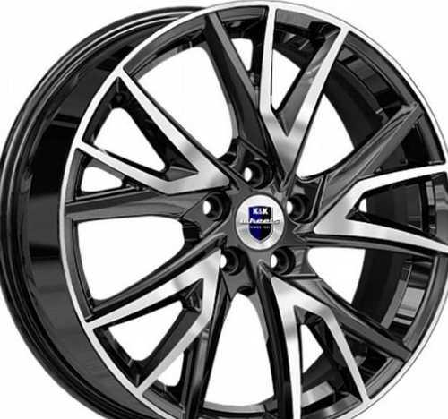 Диски K&K Кайлас 6.5x18 5*108 ET52 DIA60.1 Алмаз черный Литой
