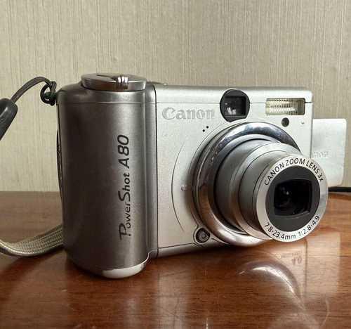 Фотоаппарат Canon PowerShot A80 артикул 2