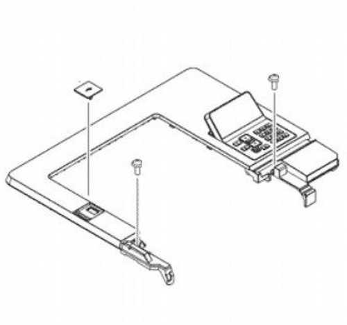 Крышка верхняя HP LJ M 507 RM2-2607-000