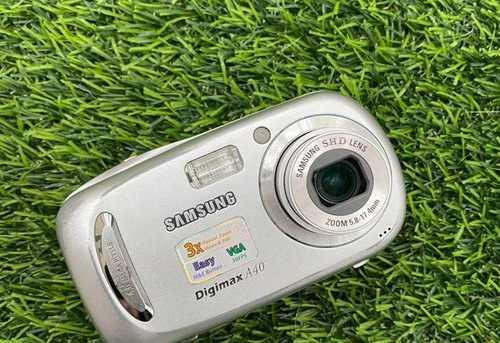 Цифровой фотоаппарат Samsung Digimax A40 (y2k)