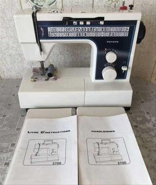 Швейная машина toyota 2700