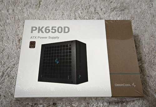 Блок питания Deepcool PK650D 650W Bronze (Новый)