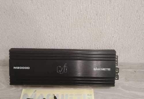 Machete M2000D Усилитель/Моноблок