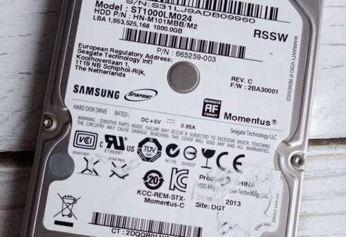 Жесткий диск Samsung 1TB